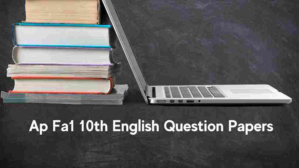 Ap Fa1 10th English Question Papers 2022 - Formattive Assessment 1 Model Papers
