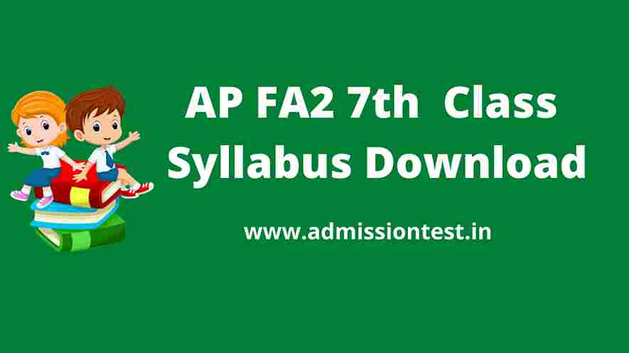 AP FA2 7th Class All Subjects Question papers and study Materials Download 2022-2023