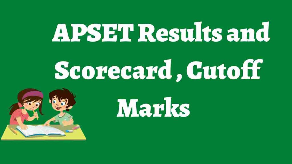 APSET Results and Scorecard 2023 State Eligibility Test Exam Score ...